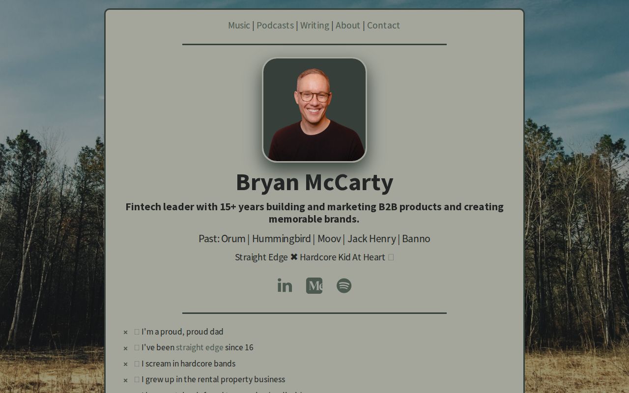 Bryan McCarty | B2B Fintech Leader